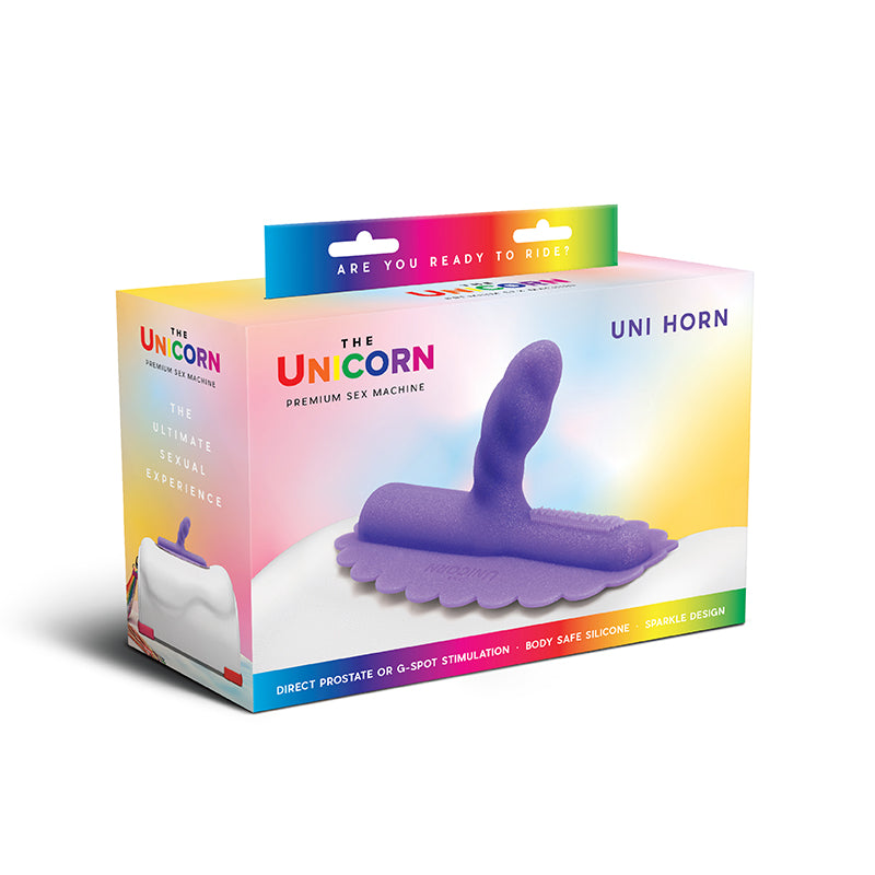 The Unicorn Uni Horn Twisted Textured Silicone Attachment – Nice & Naughty