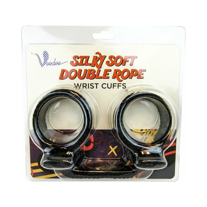 Voodoo Silky Soft Double Rope Wrist Cuffs – Nice & Naughty