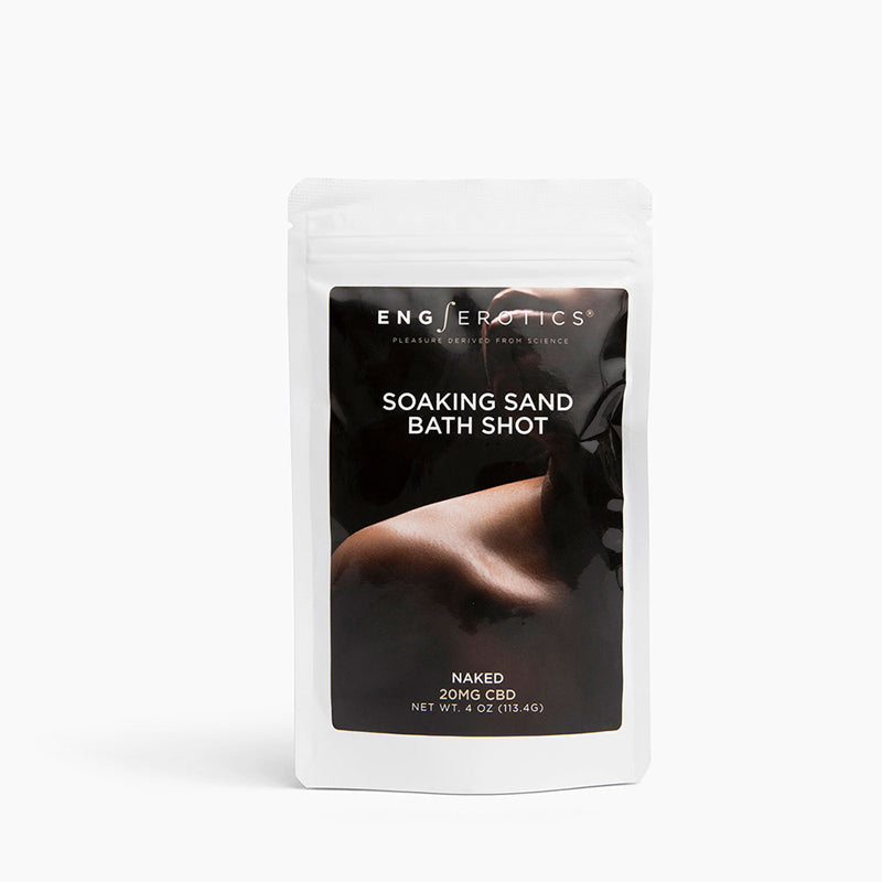 EngErotics Soaking Sand Bath Shot CBD Naked – Nice & Naughty