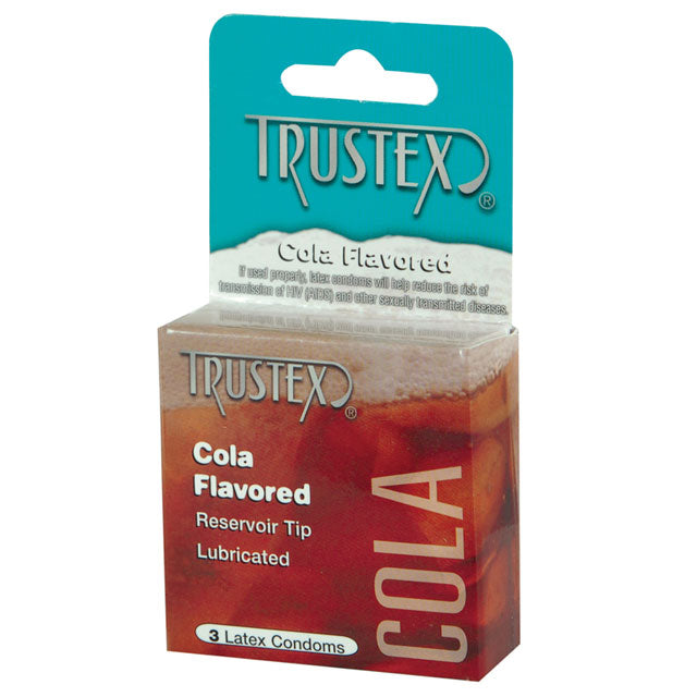 Trustex Flavored Condoms (Cola/3 Pack) – Nice & Naughty