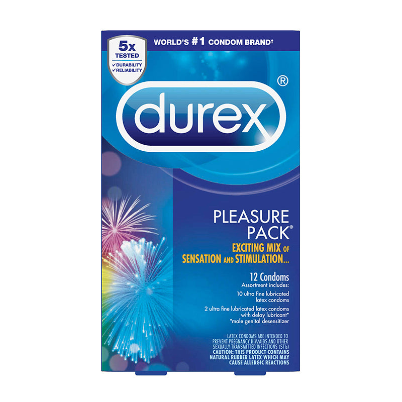 Durex Pleasure Pack (12 Pack) – Nice & Naughty
